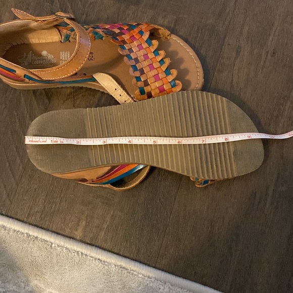 Artesania Camila | Shoes | Colorful Rainbow Huarache Sandals Artesania ...